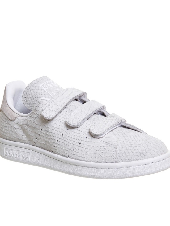 adidas | Shoes | Adidas White Stan Smith Velcro Sneakers | Poshmark